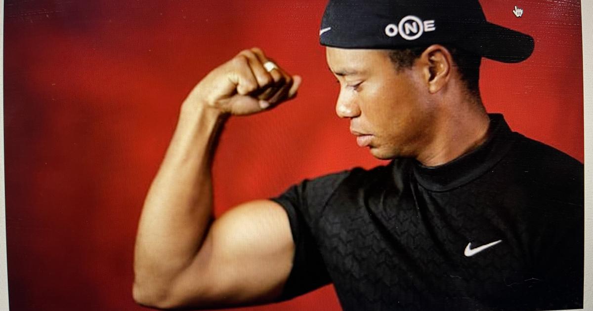 Tiger Woods is Jacked Now