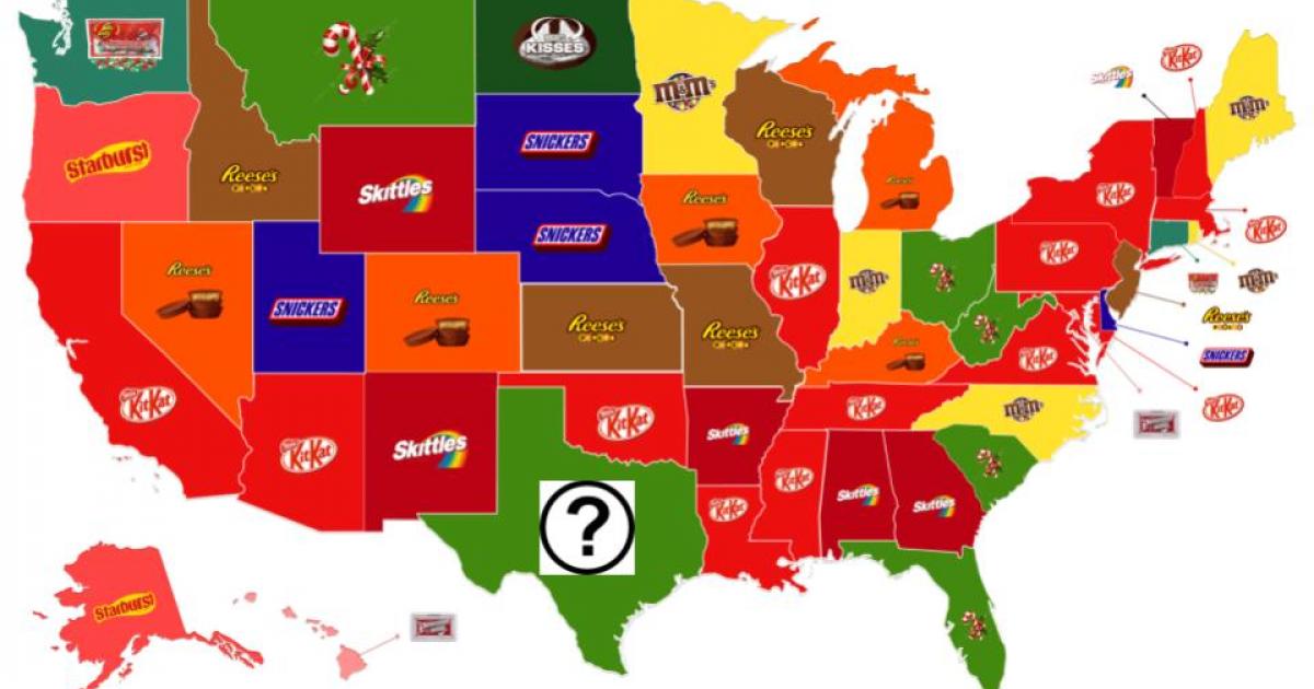 The Most Popular Christmas Candy in Texas?