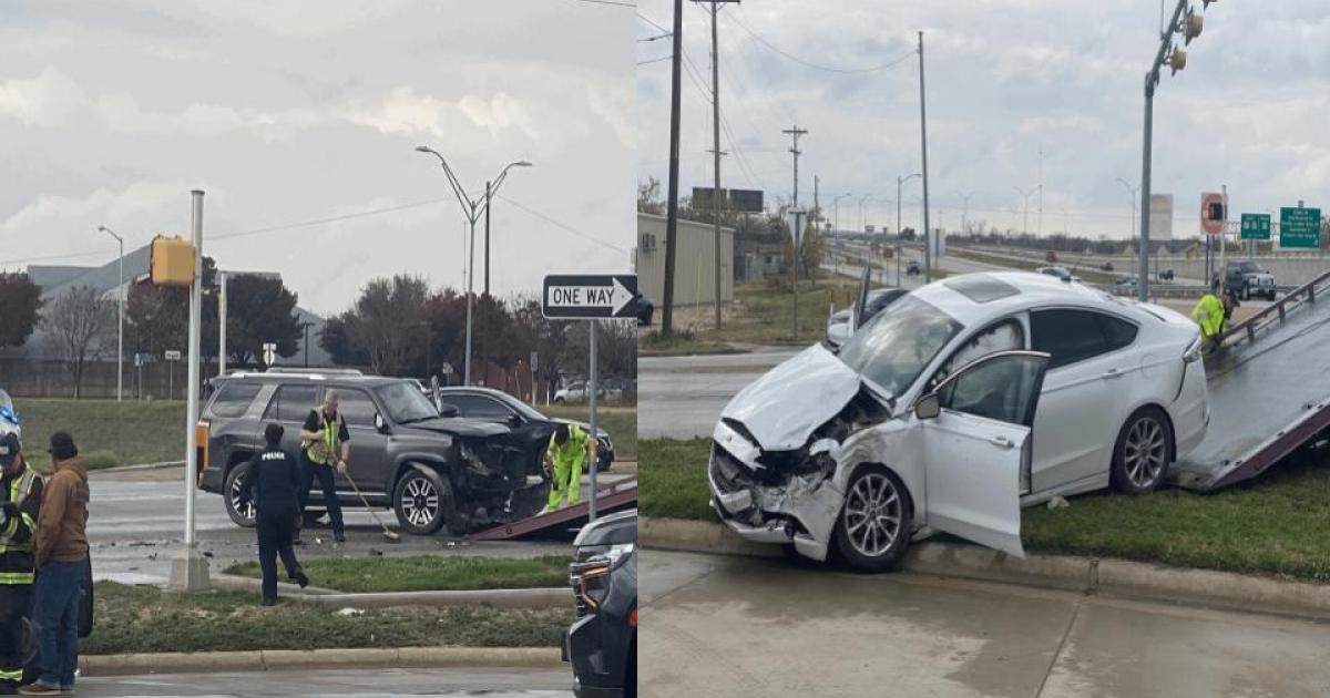 Main St. Crash Sends 3 to the Hospital Thursday