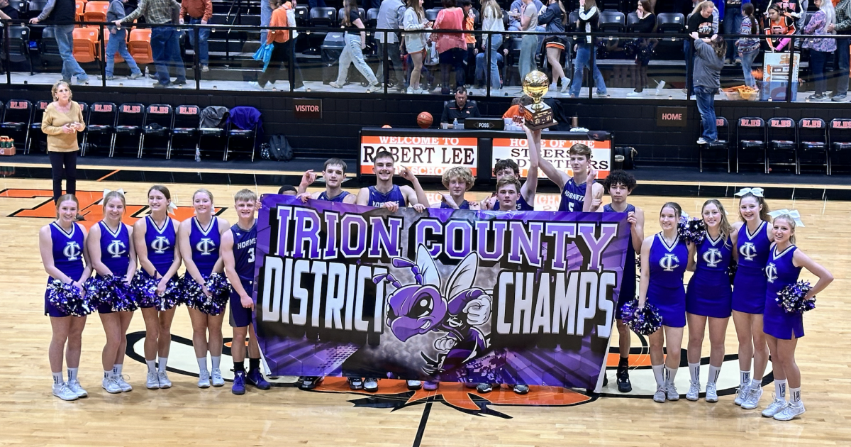 Sting'em! Irion County Hornets Win Six Straight District Championship