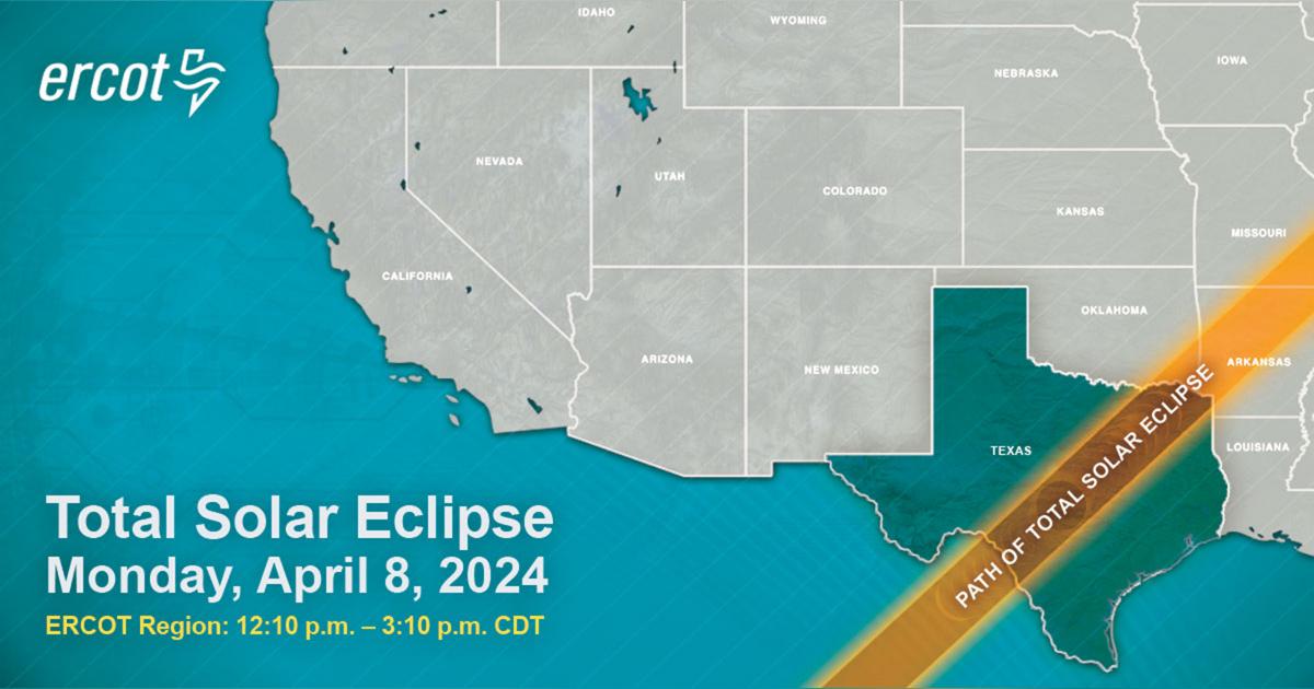 ERCOT Planning for Eclipse to Impact Solar Power Production