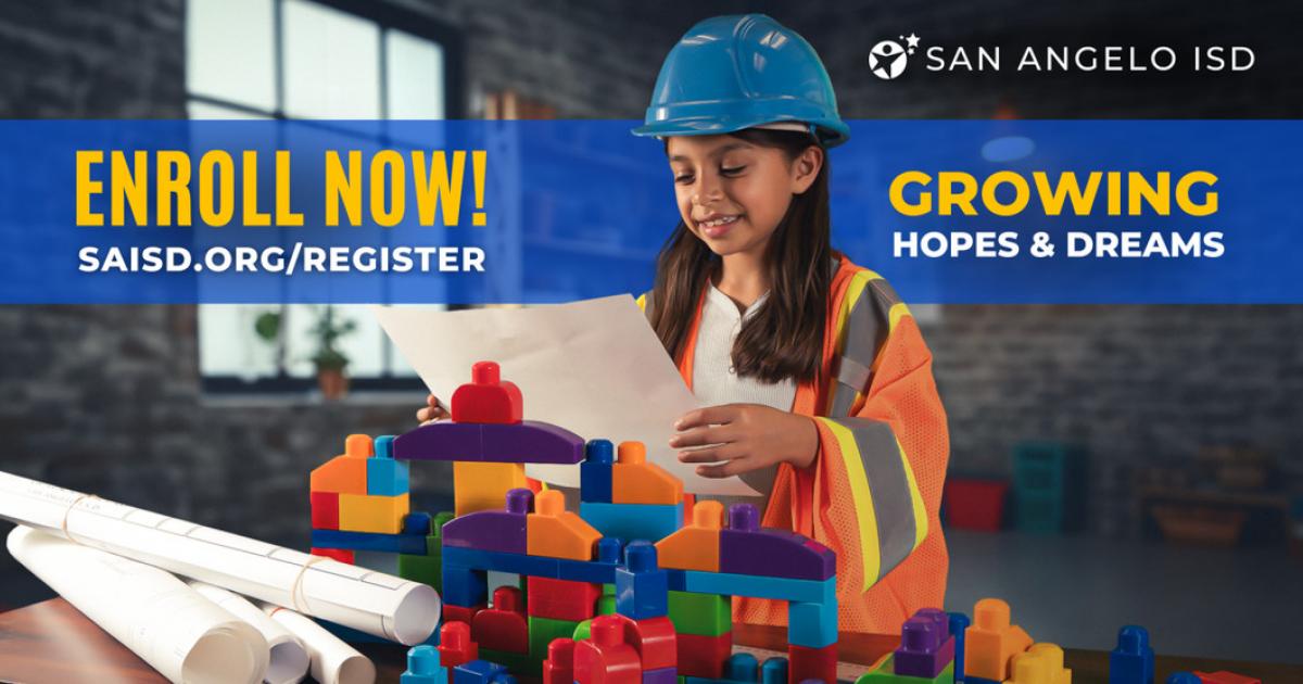 San Angelo ISD Opens Enrollment and Transfer Applications for 2024-25