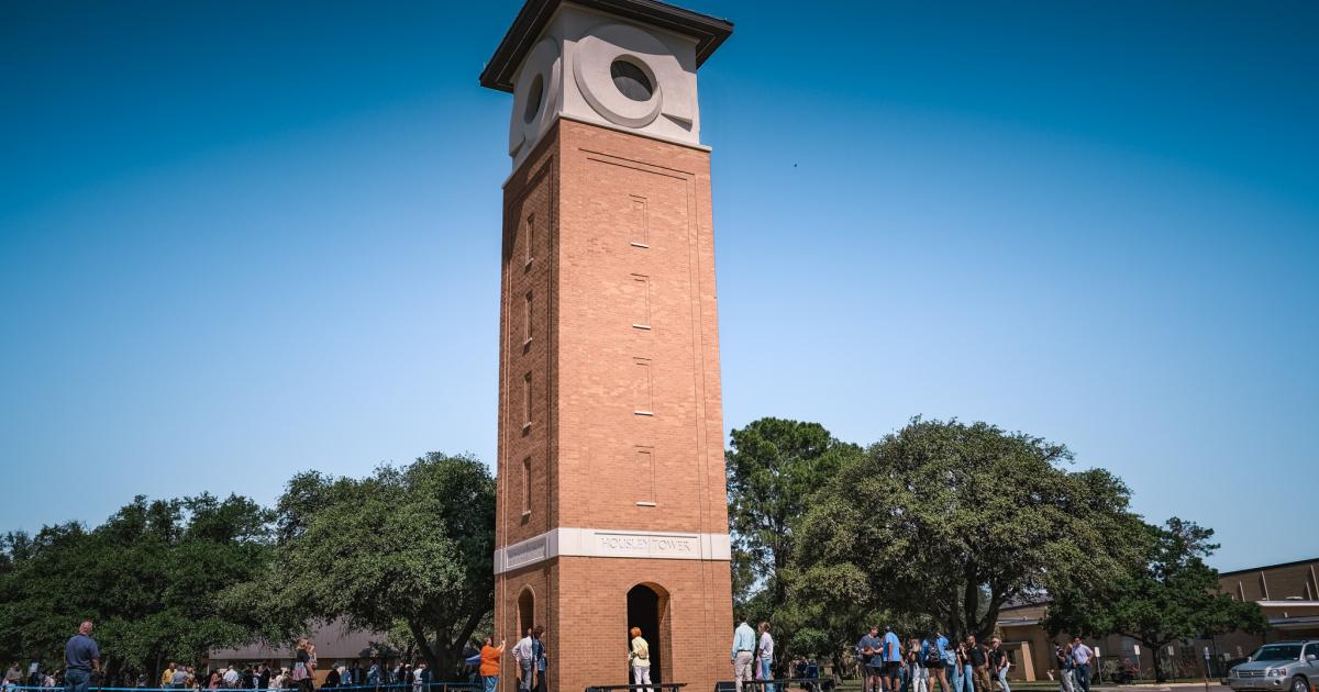 Angelo State University Dedicates Housley Tower