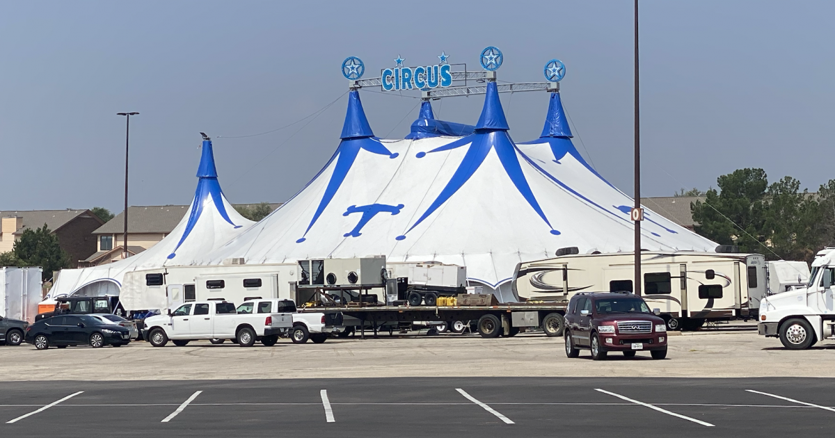 'Mysterious Circus' Sets Up in San Angelo