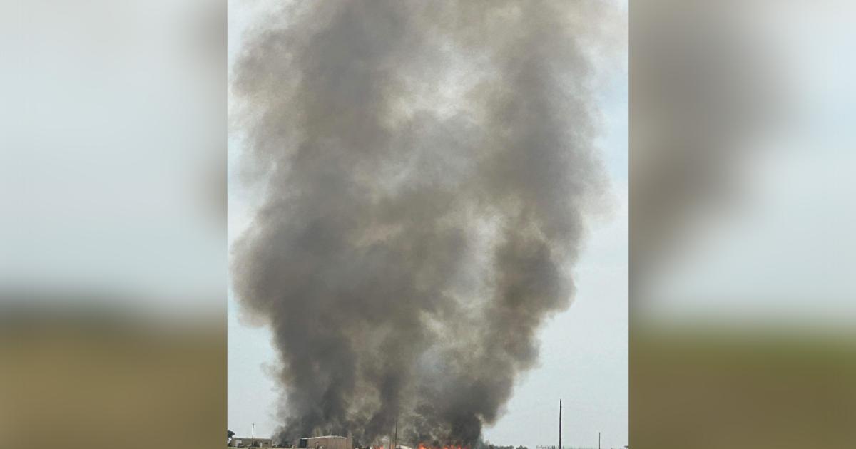 Huge Fire in Miles Raises Concern