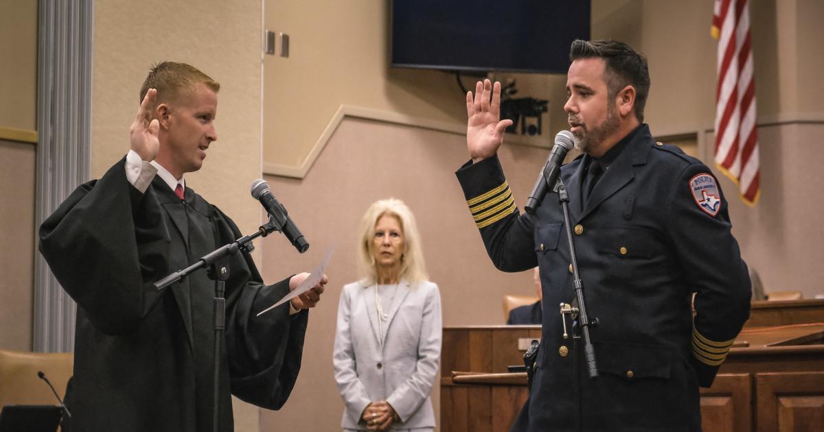 Griffith Sworn in As New Police Chief