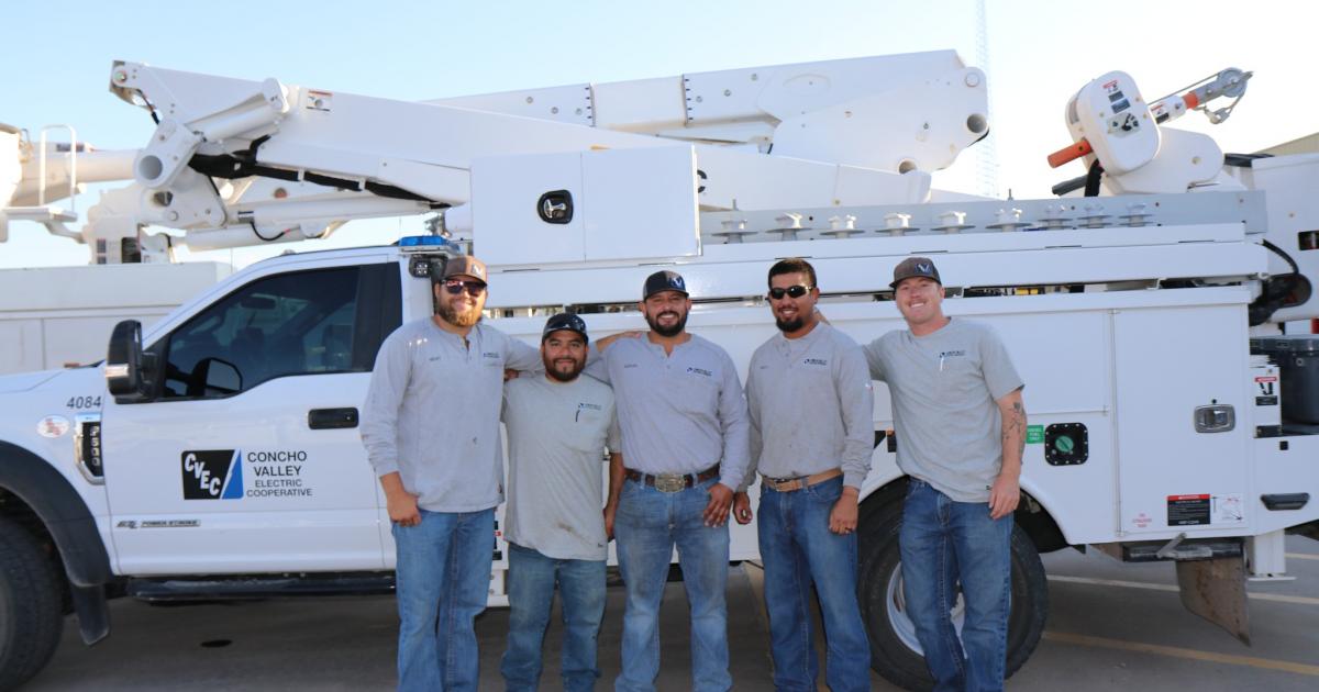 Concho Valley Electric Co-op Sends Crew to Help Restore Power After ...