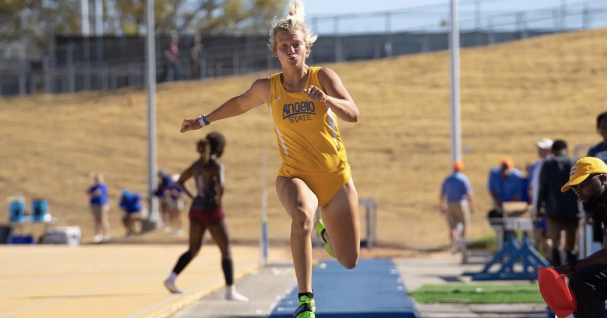 Angelo State Track & Field Athletes Receive Academic Awards