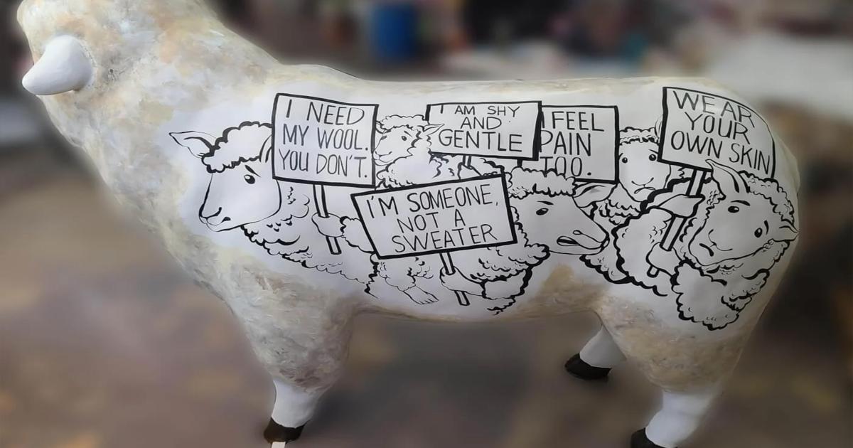 PETA to Unveil ‘E(n)d Shearin’ Sheep Statue in San Angelo