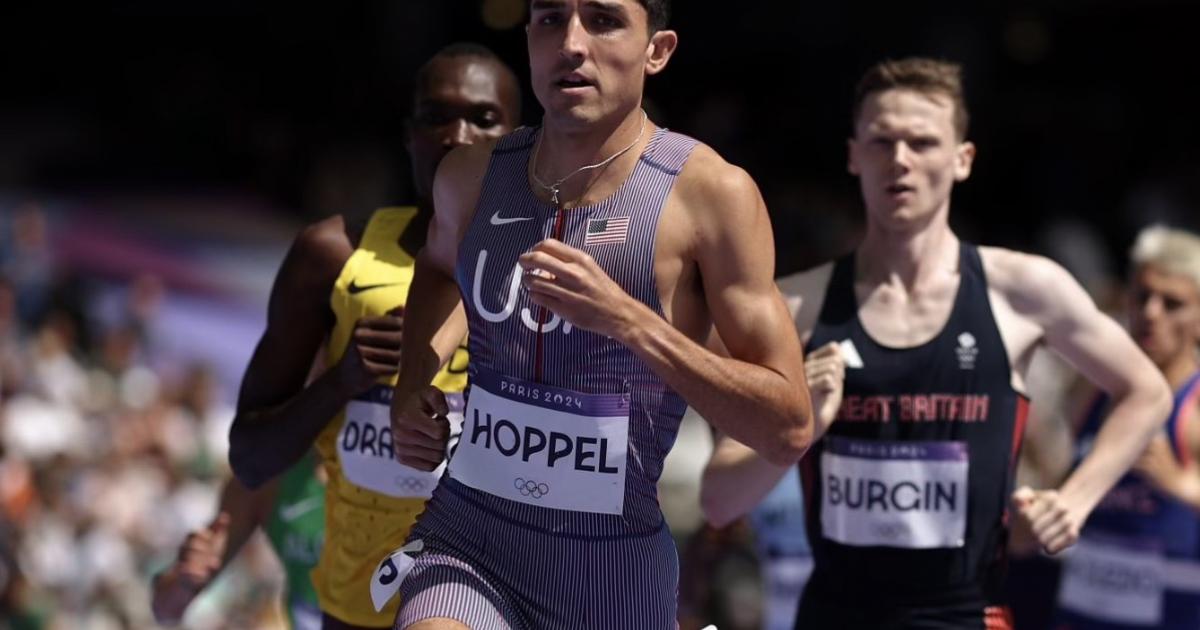 Midland's Bryce Hoppel Sets American Record in 800 at Olympics