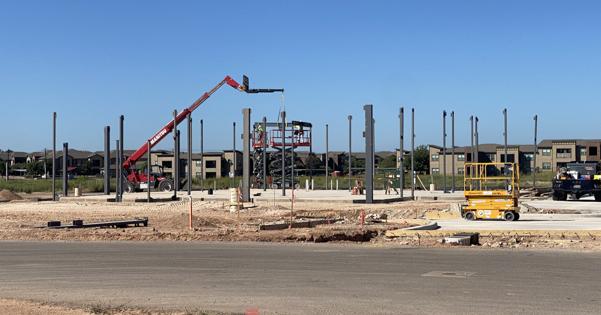New Bank Under Construction in San Angelo