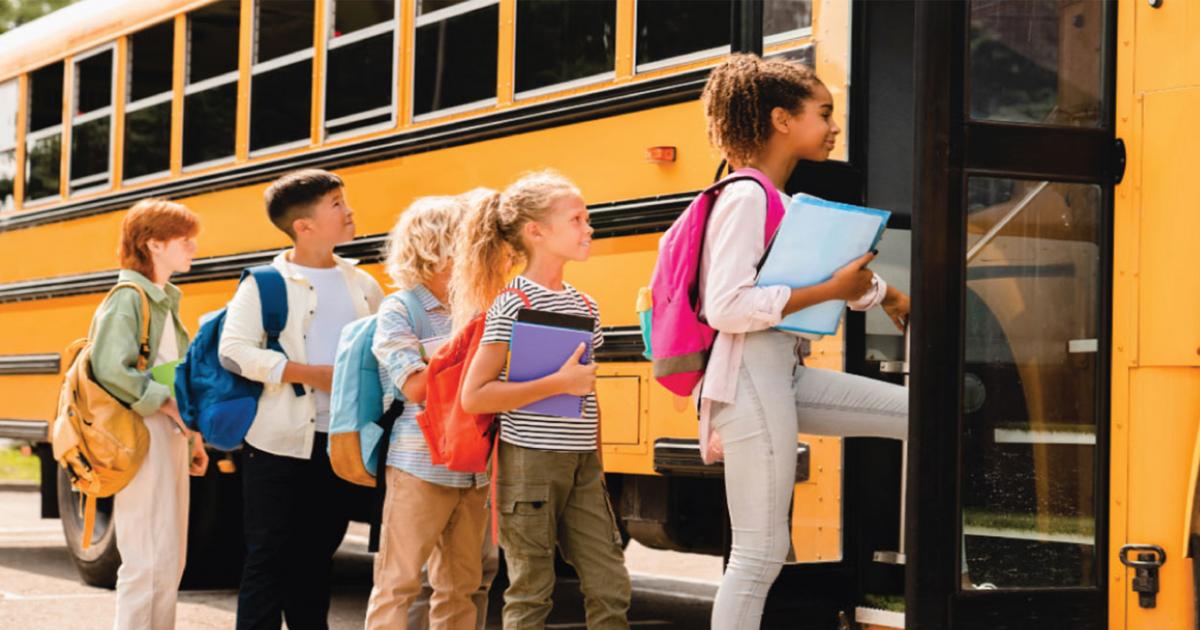 This Is How to Drive When a School Bus Stops