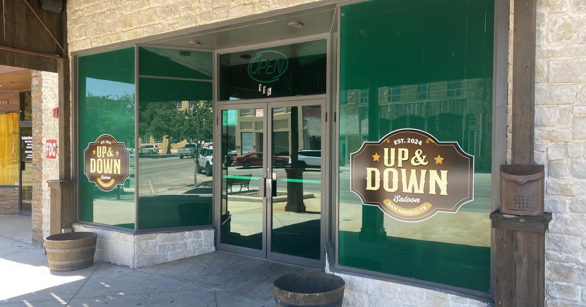 Up and Down Saloon is Open for Business