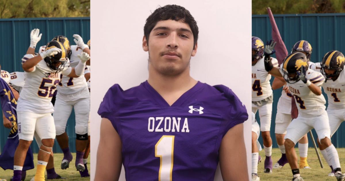 Ozona's Villarreal Crosses 3,500-Yard Mark in Final Game Before Playoffs