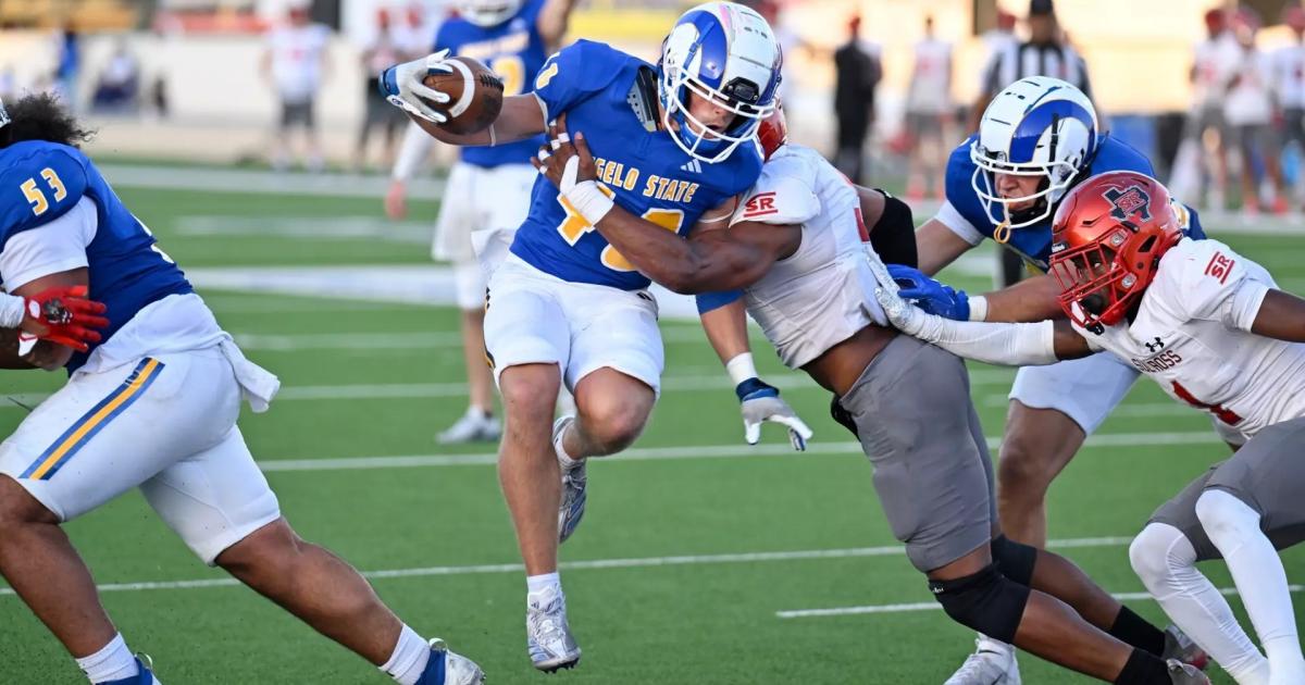 Angelo State Rams Roll on Homecoming Night to 6th Straight Win
