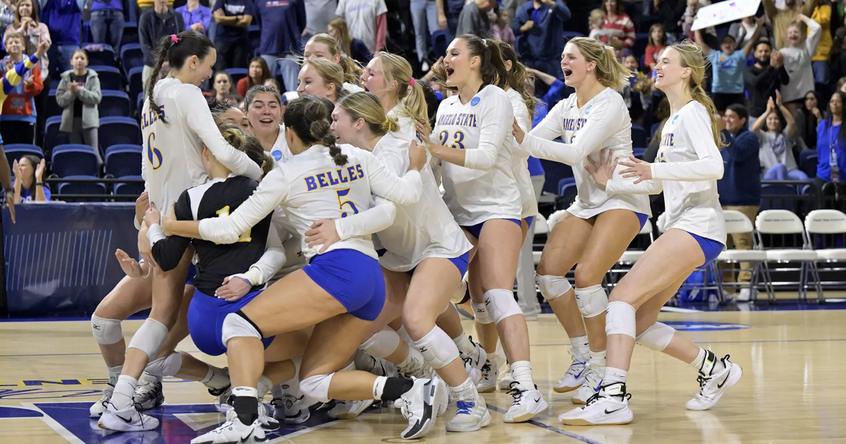 Angelo State Volleyball Heads to South Dakota as No. 3 Seed at National ...