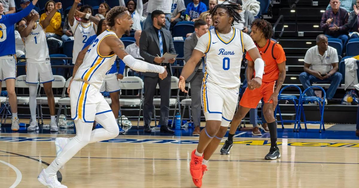 Angelo State Rams Rally to Save Season, Reach LSC Tournament