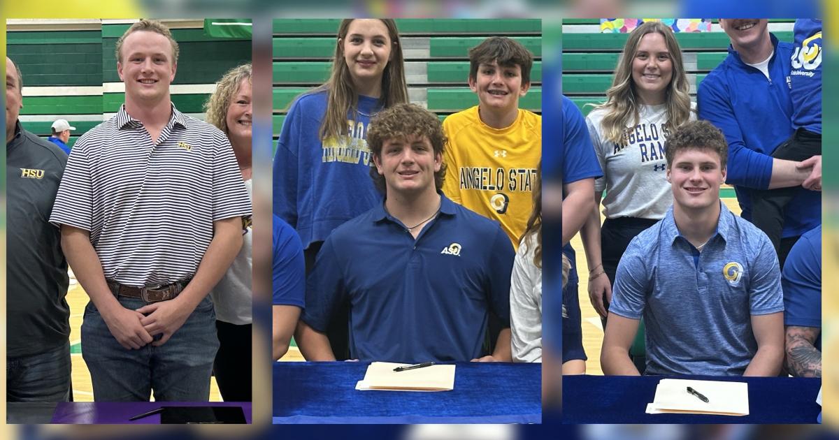 Three Wall Hawks Sign to Play at the Next Level
