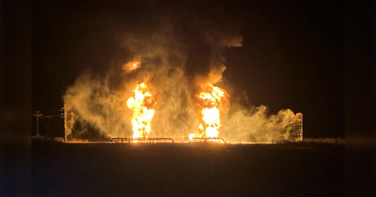 Pipeline Explosion and Fire Erupt in Reeves County, Cause Unknown