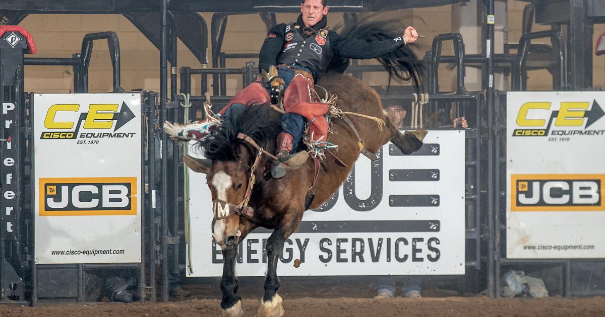 Sonnier Takes Early Lead in Bareback Riding at San Angelo Rodeo