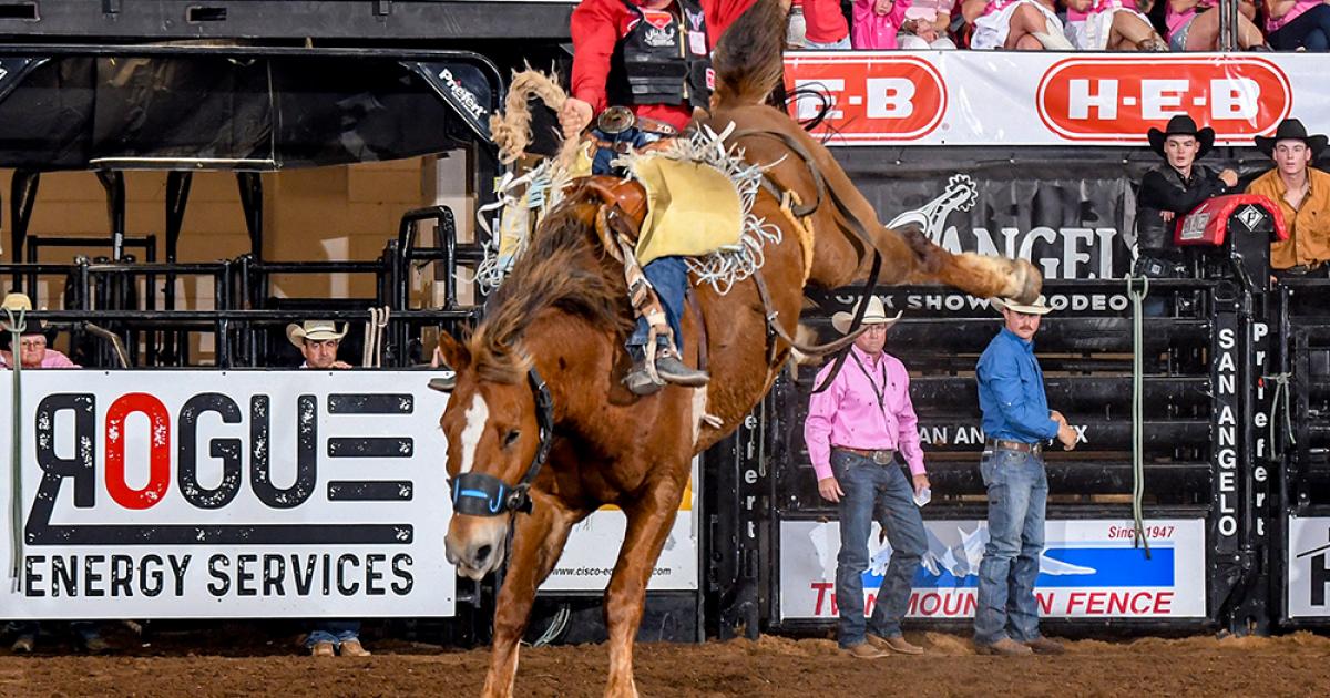 Competitors Secure Last Spots in San Angelo Rodeo Finals