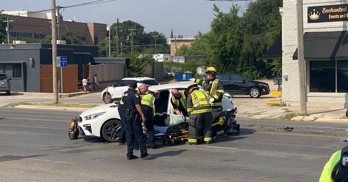 One Hospitalized After Rear-End Crash on Main Street