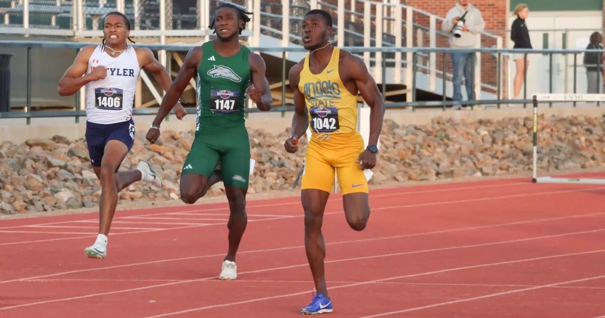 Angelo State Track Teams Take Second at Conference Meet
