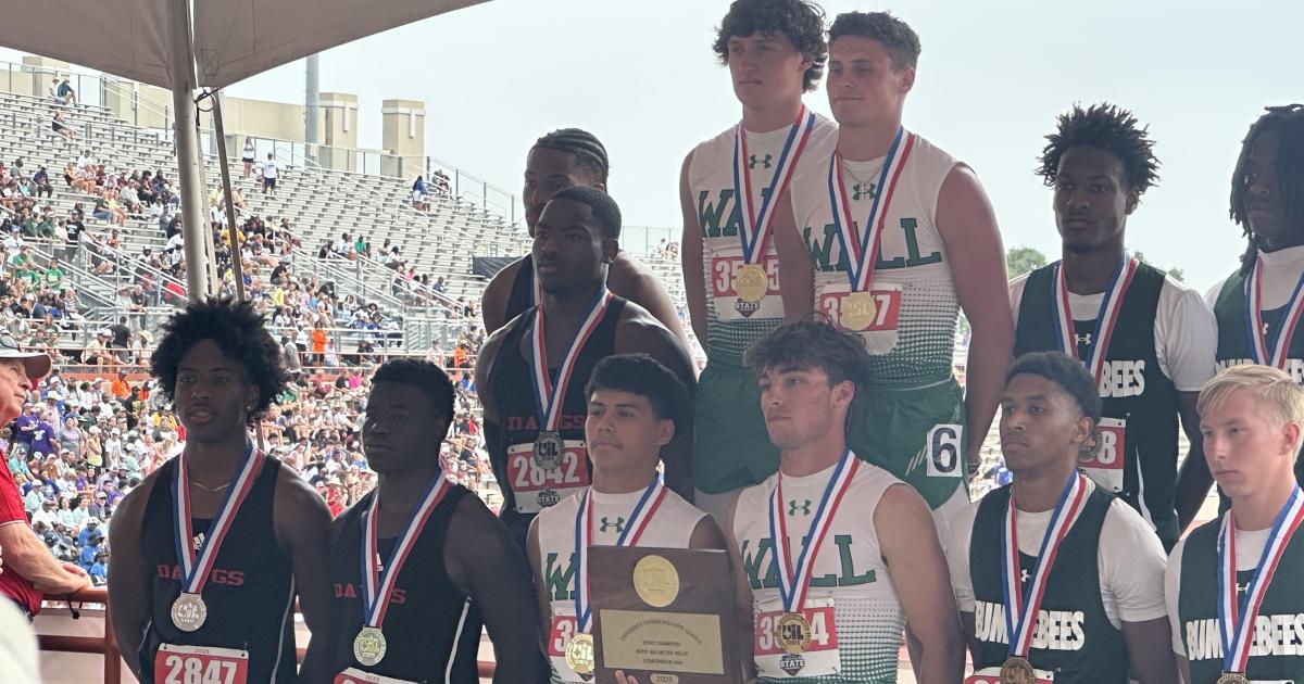 Wall Hawks Place 2nd Overall at State Track Meet