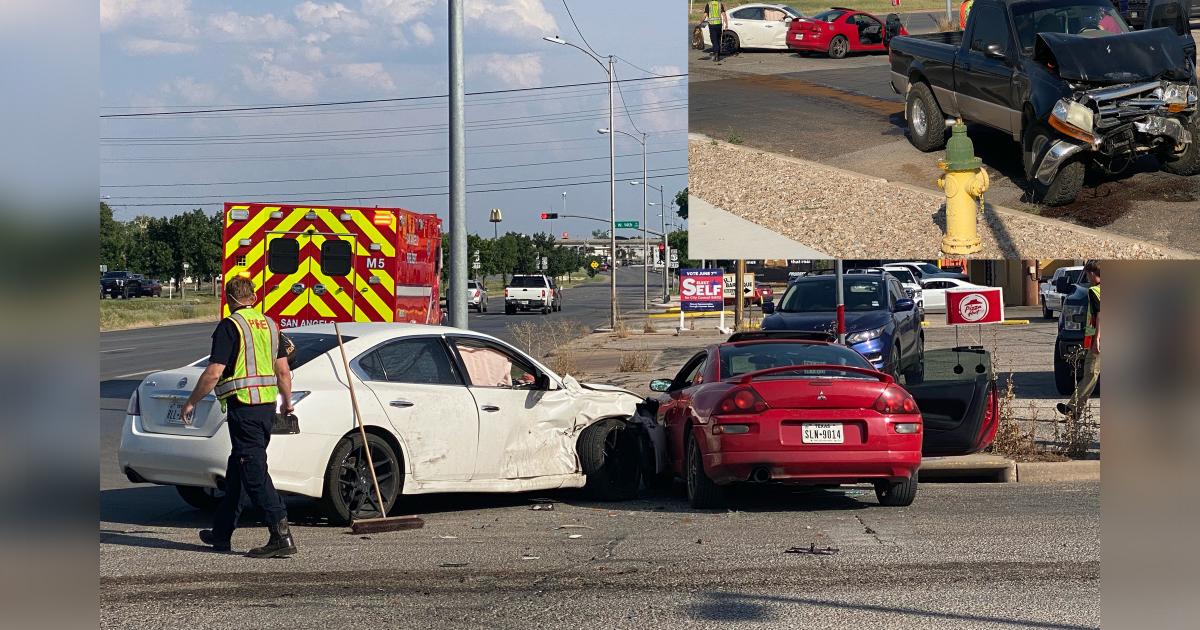Pizza Boy Smashed in Three-Vehicle Crash