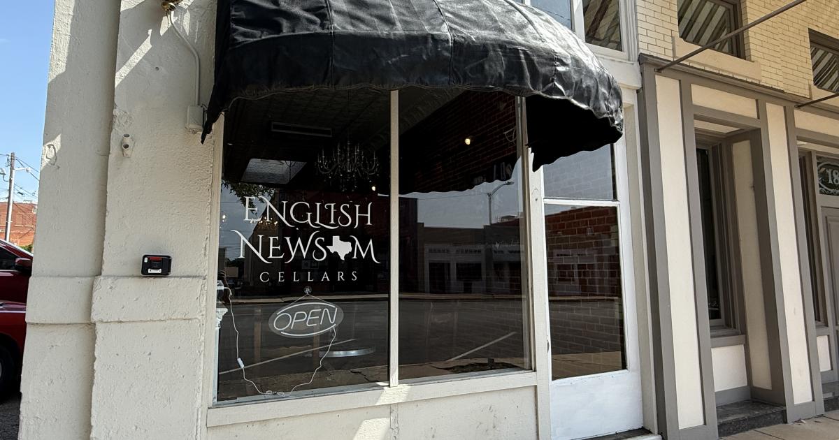 English Newsom Cellars to Host Grand Opening of San Angelo Tasting Room