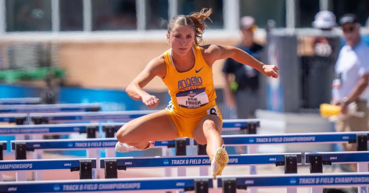 Angelo State’s Frush Named LSC Field Athlete of the Year