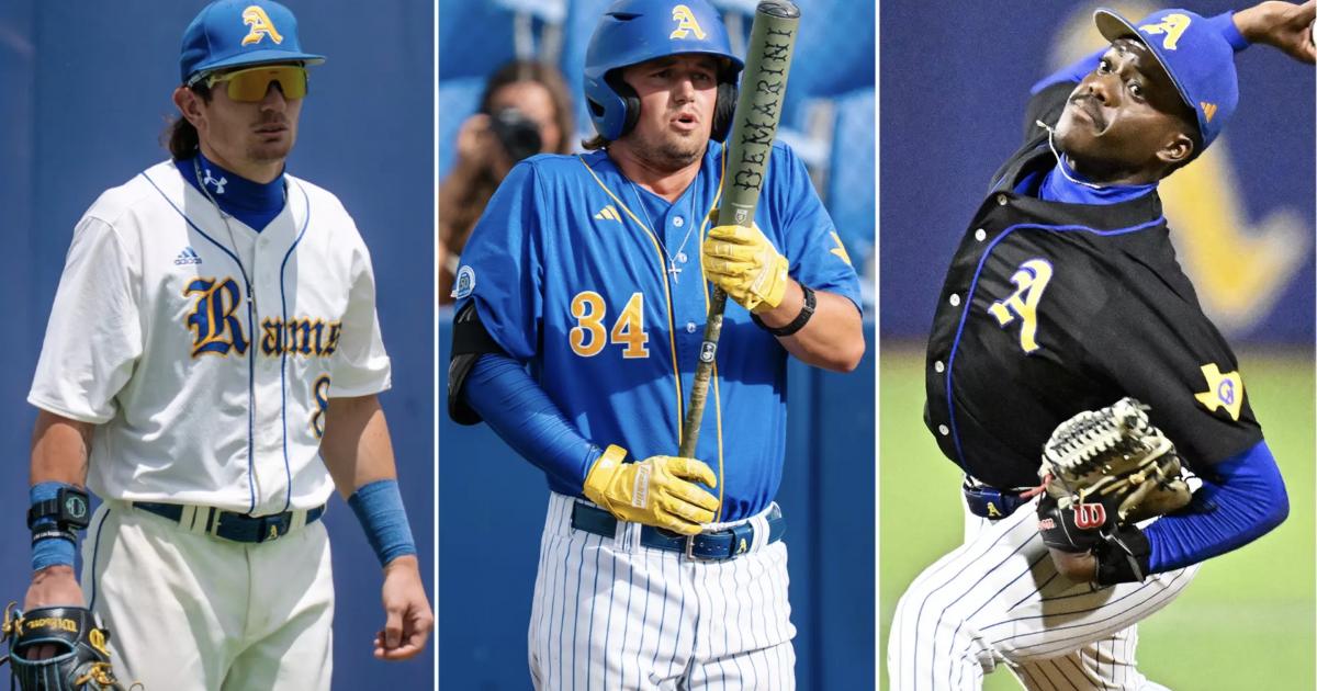 Three Angelo State Baseball Players Named Academic All-District