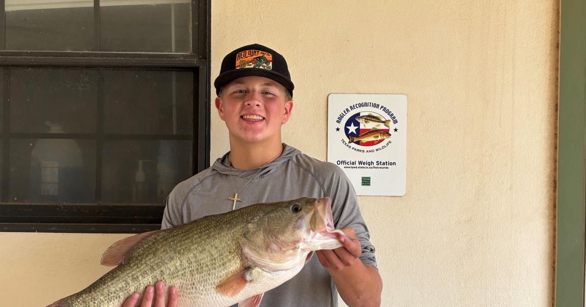 San Angelo Teen Breaks Junior Fishing Record at Twin Buttes