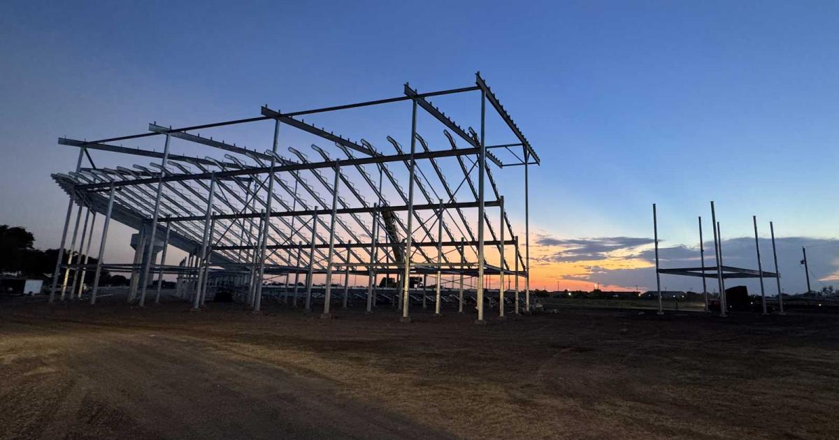 New Roping Arena Taking Shape at San Angelo Rodeo Grounds