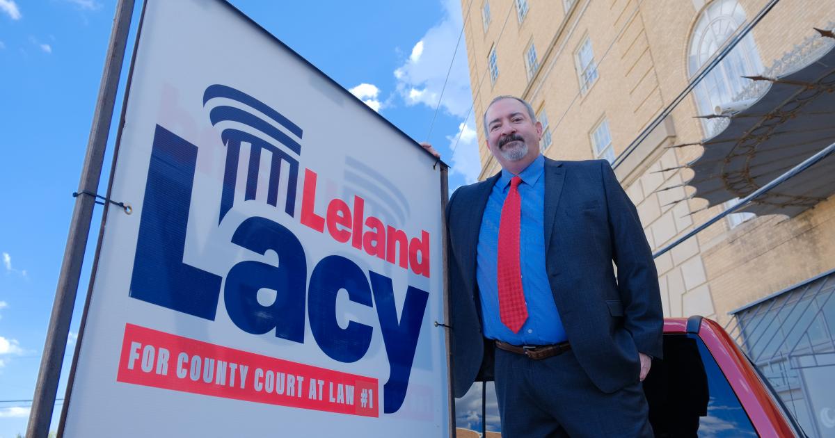 Lacy Announces Bid for County Court at Law Judge