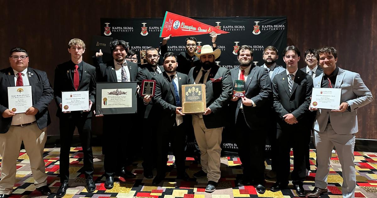 ASU Fraternity Wins Top National Honors