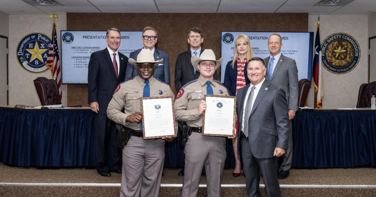 DPS Personnel Recognized for Life-Saving Actions