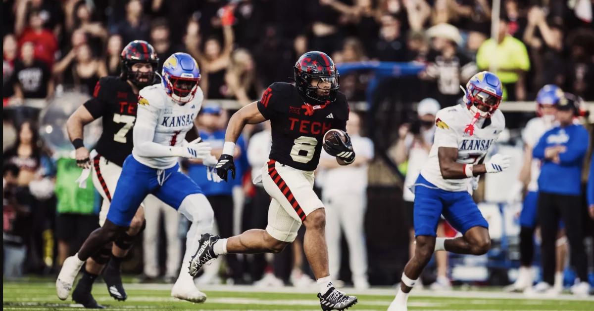 Texas Tech Running Back Garners National Honors After 263 Yard Performance