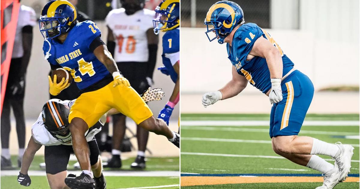 2 Angelo State Football Players Named All-Americans