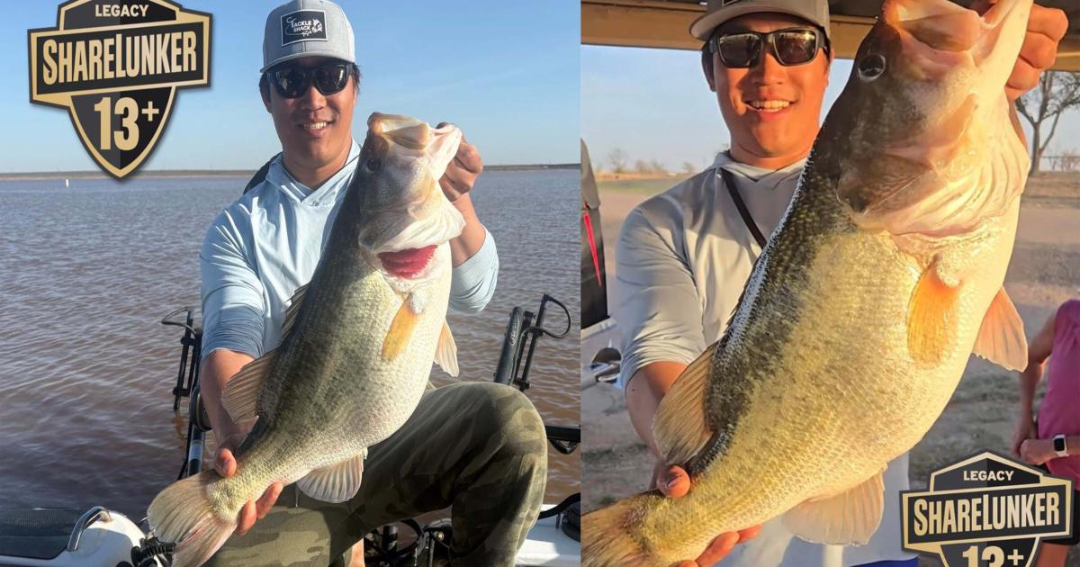 Angler Becomes First to Catch Three Lunkers in One Season