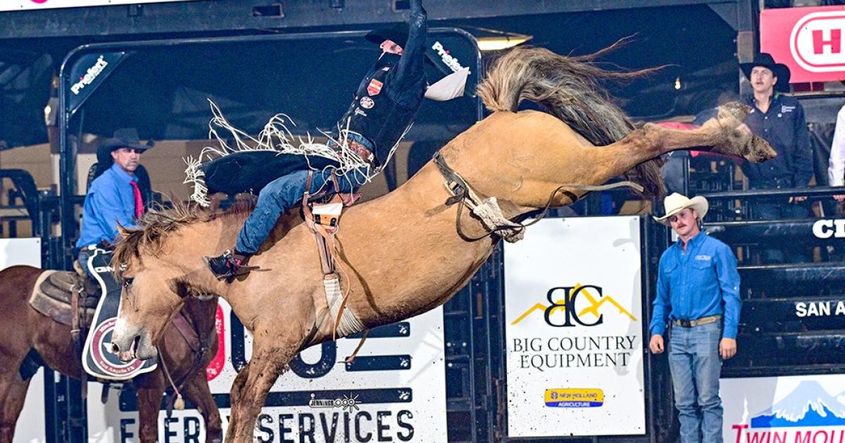 Berry Scores 92 to Take Bareback Lead at San Angelo Rodeo