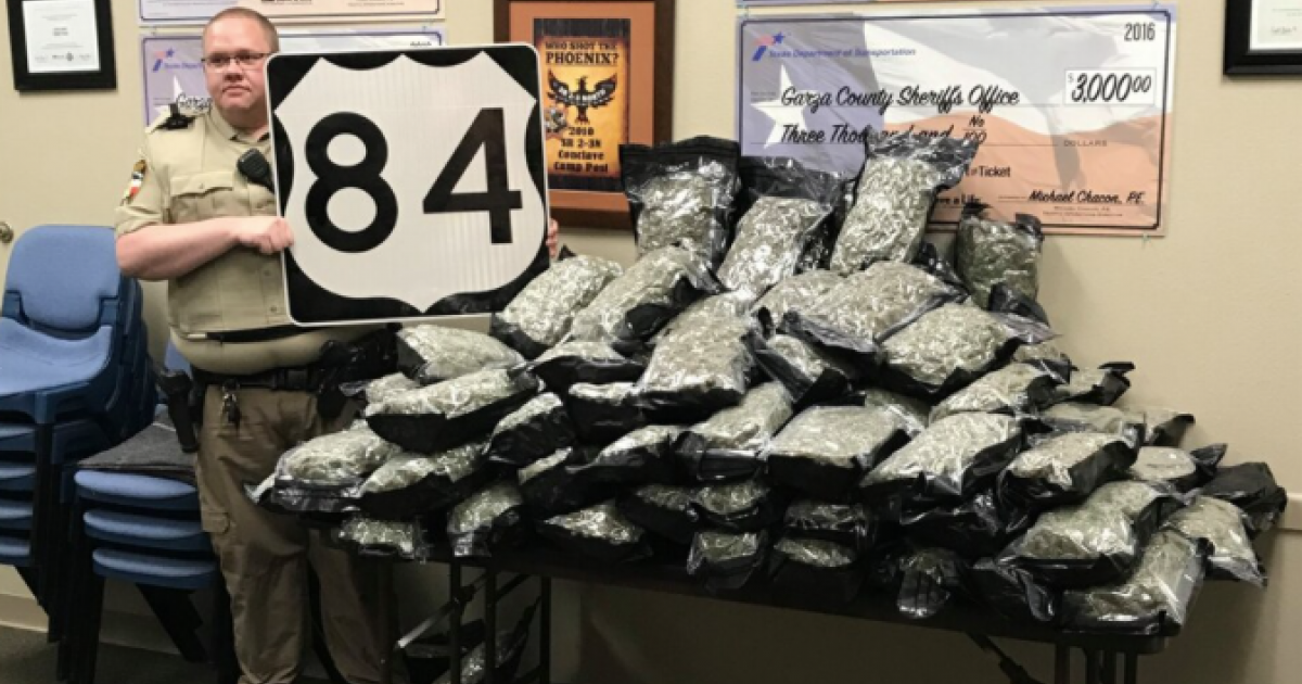 Huge Amount of Kush Seized in Small West Texas Town