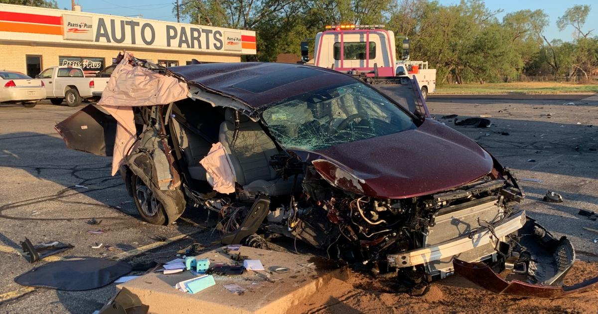 WATCH: Horrific High Speed Roll Over Crash Injures Driver