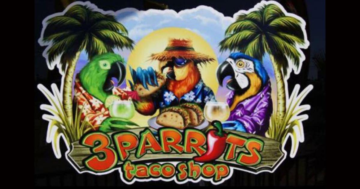 3 Parrots Taco Shop Announces They're Closing Their Doors