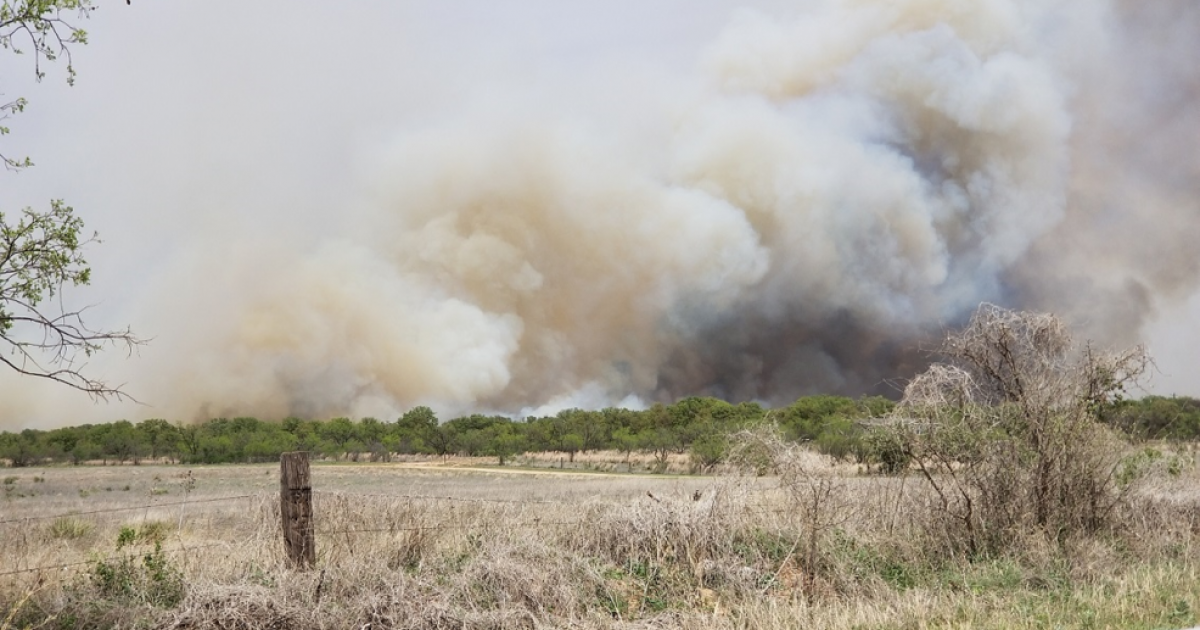 Texas A&M Forest Service and Firefighters Battling Blazes Across West Texas