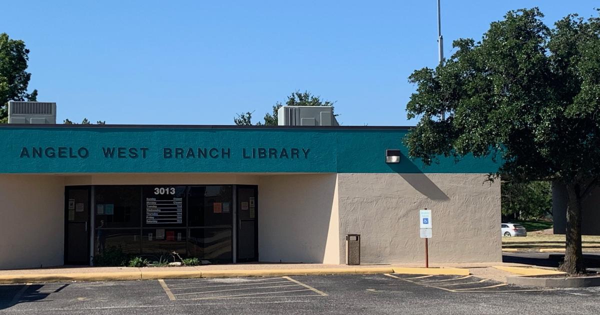 Donation Boosts Tom Green County West Branch Library