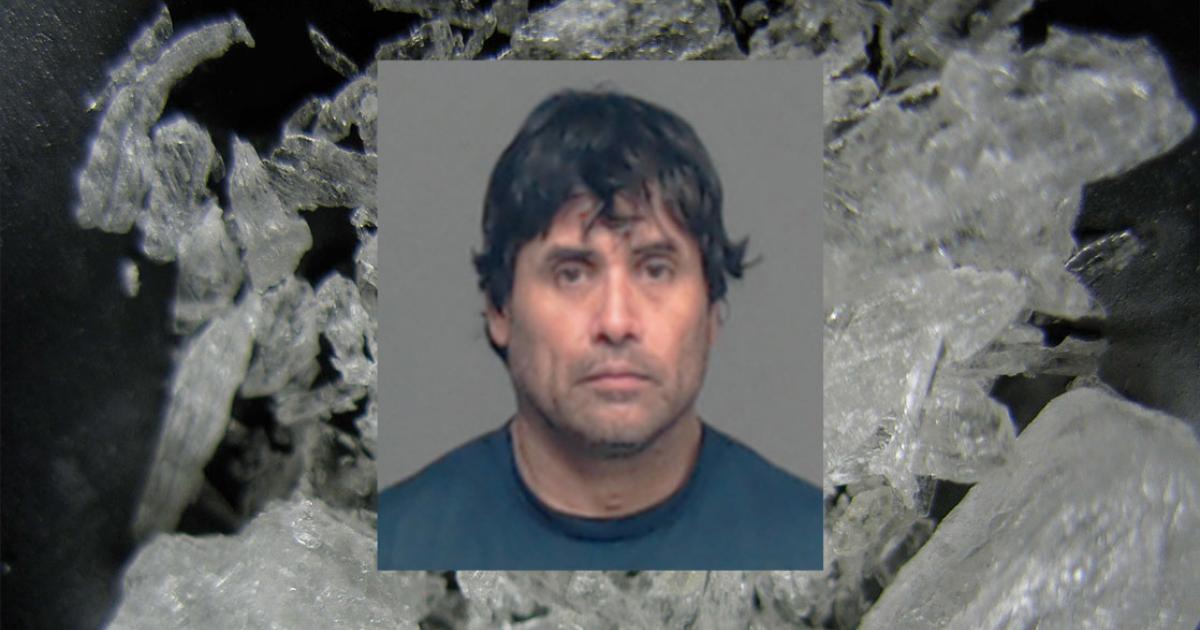 Police Say This Man Had a Large Amount of Meth