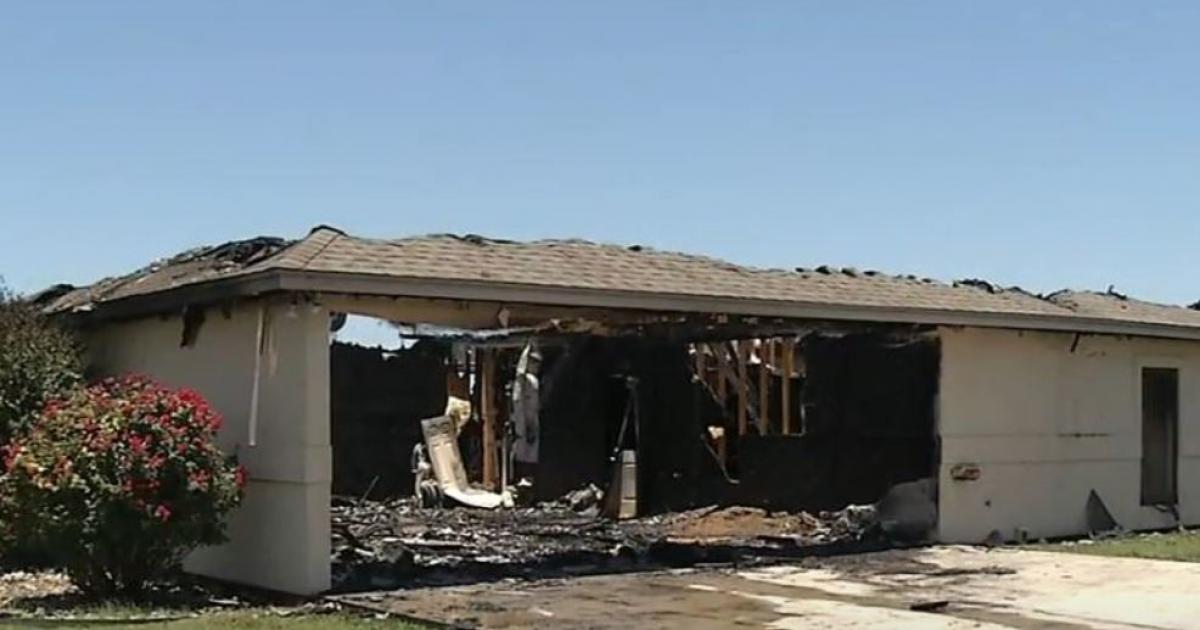 Lightning Destroys Brown County Home