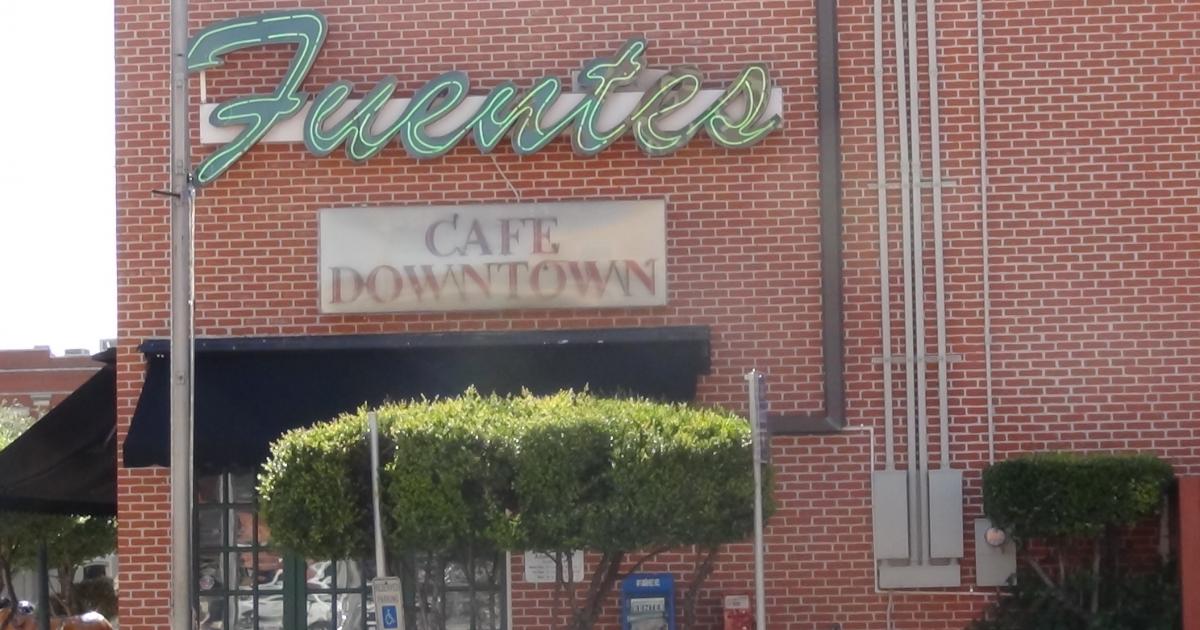 Fuentes Cafe Downtown Open for Dinner