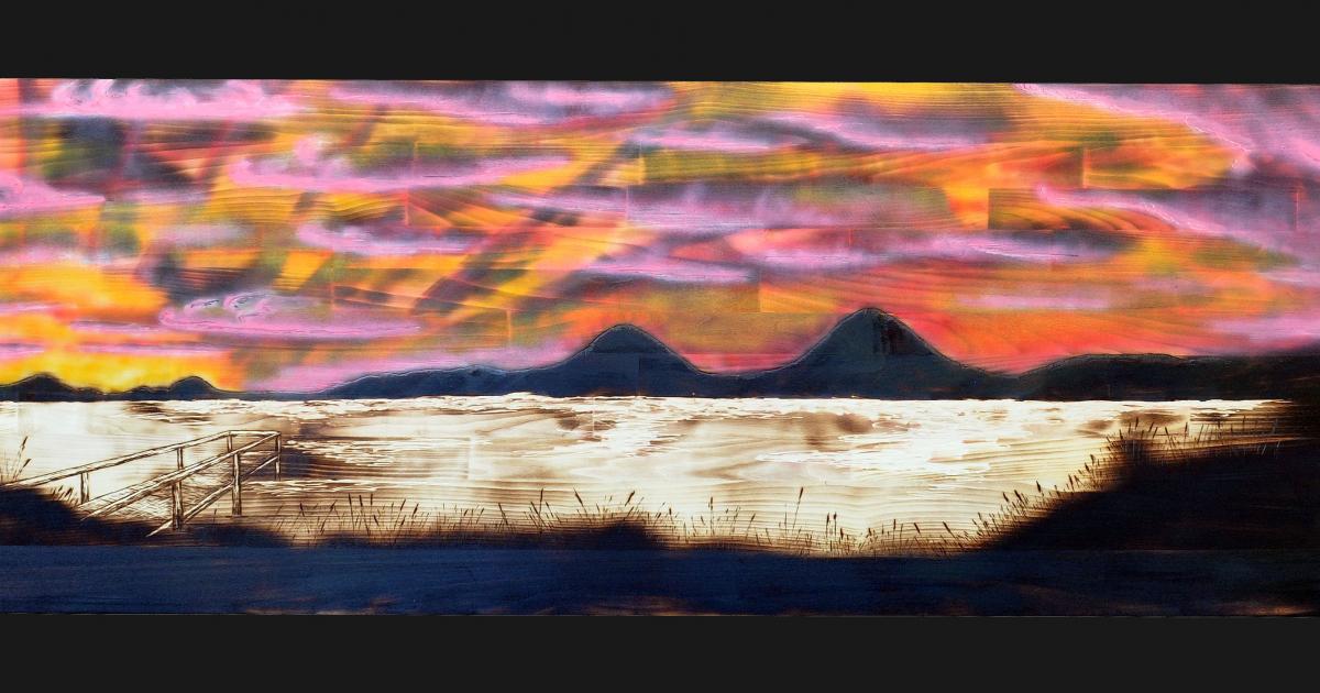 Ethan Farmer to Feature Wood Burning Art at Chicken Farm Art Center